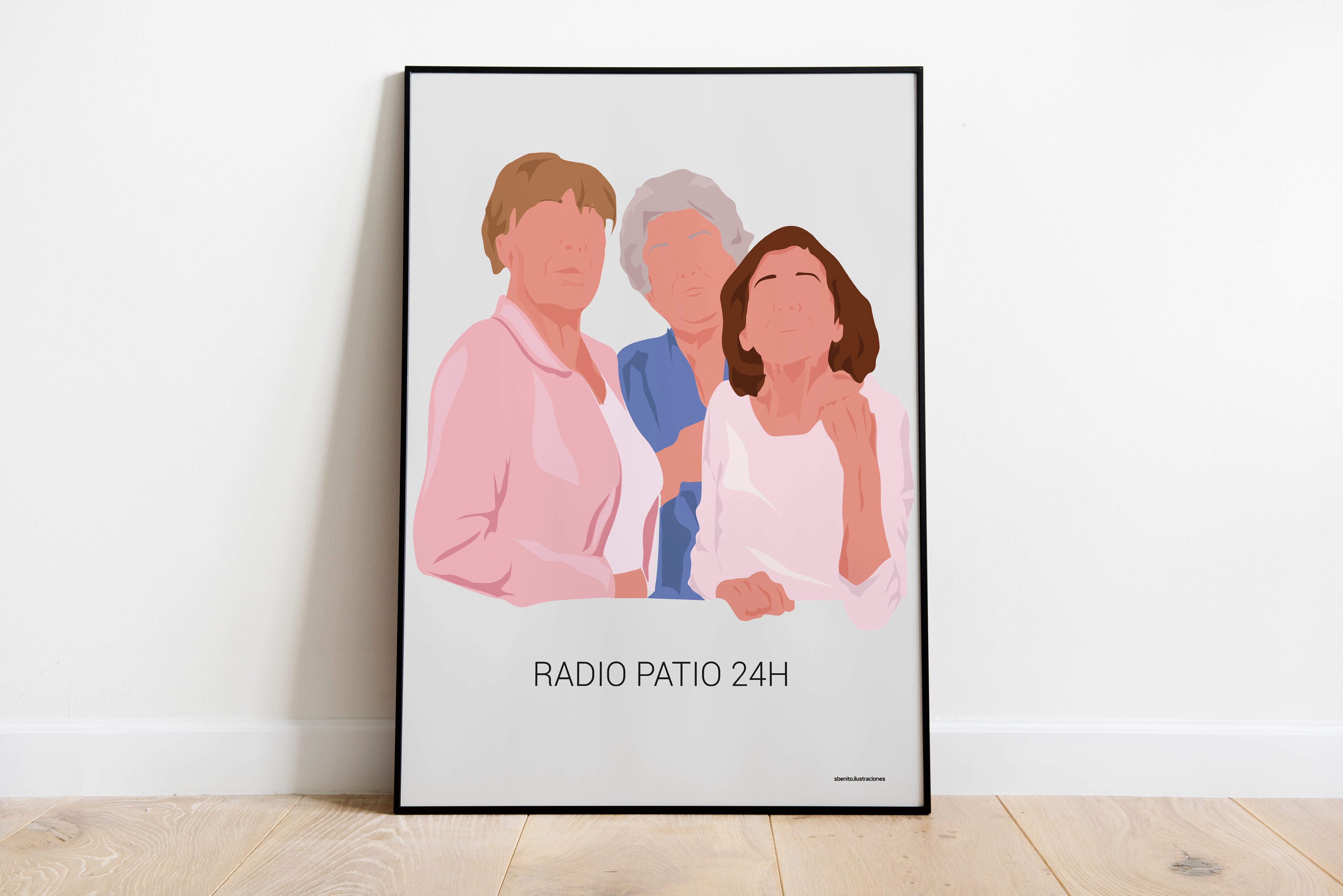 Lámina "Radio patio"